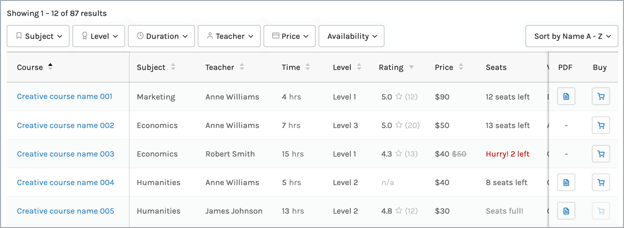 7 Best WooCommerce Product Table Plugins (Compared)