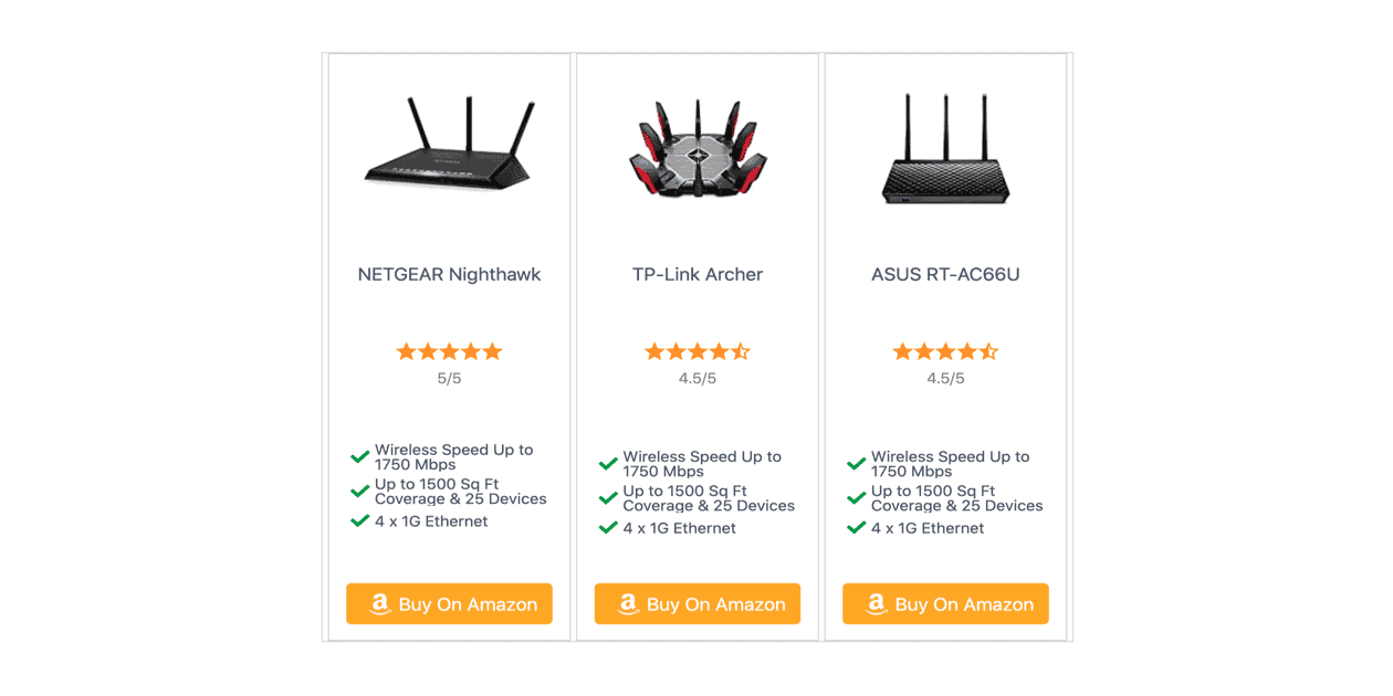 How To Create A Product Comparison Table In Wordpress