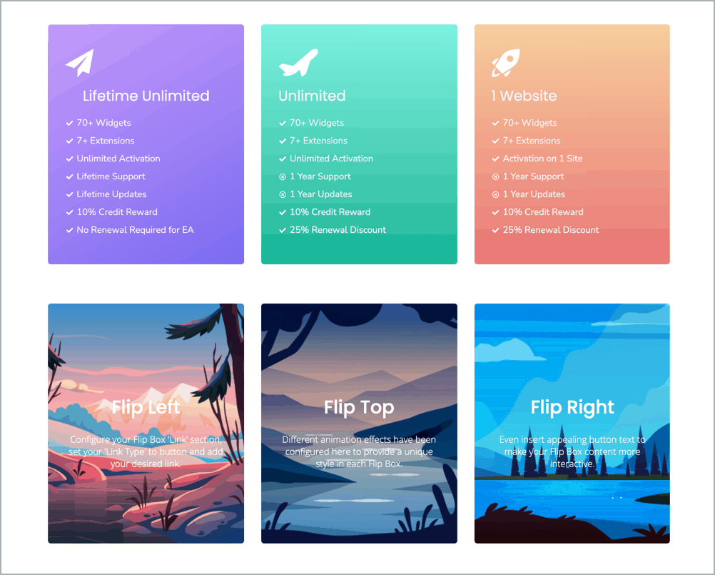 6 Best WordPress Flip Box Plugins Flip Card Plugins