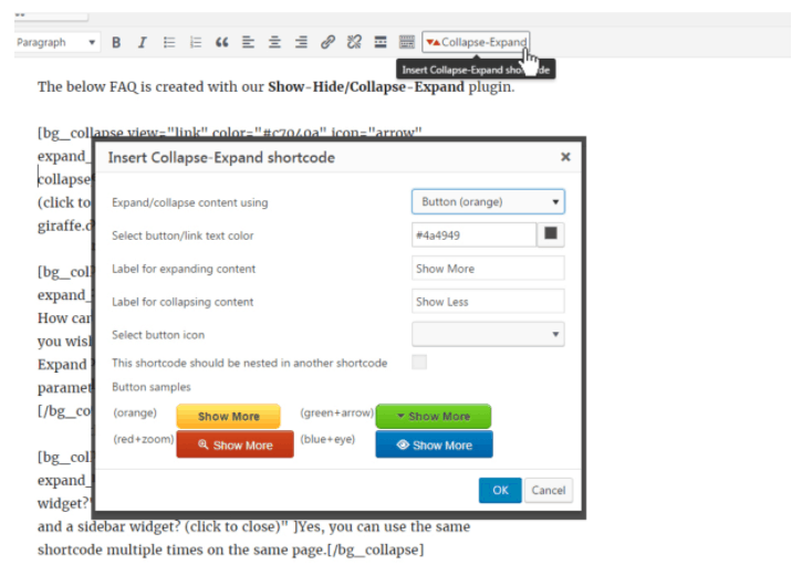 5 Best Show Hide Collapse Expand WordPress Plugins
