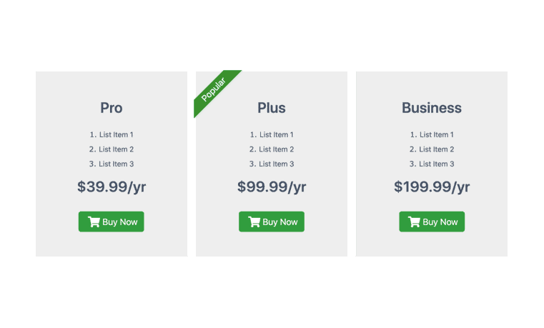 Demo Tables - WP Table Builder
