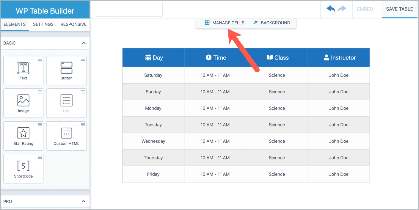 How To Change Row Height and Column Width In WP Table Builder - WP ...