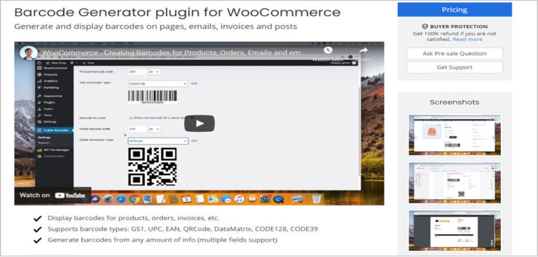 Best 5 WooCommerce Barcode Plugins & QR Code Plugins
