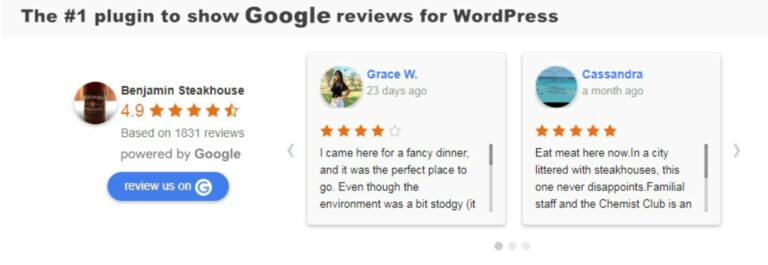 7+ Best Google Reviews WordPress Plugins (Free & Paid)