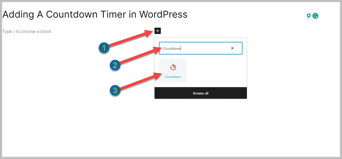 How to Add a Countdown Timer in WordPress (3 Easy Steps)
