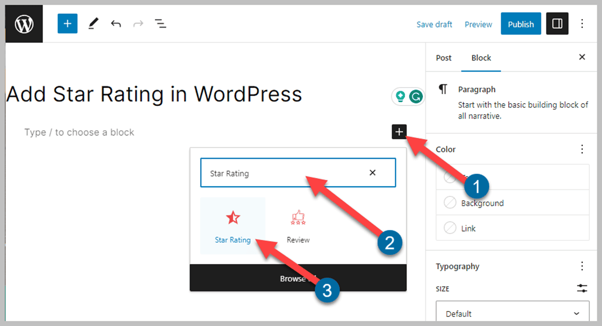 How to Add Star Ratings In WordPress (3 Easy Steps)
