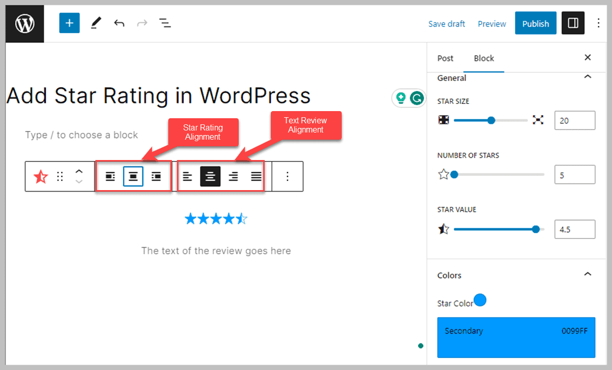 How to Add Star Ratings In WordPress (3 Easy Steps)