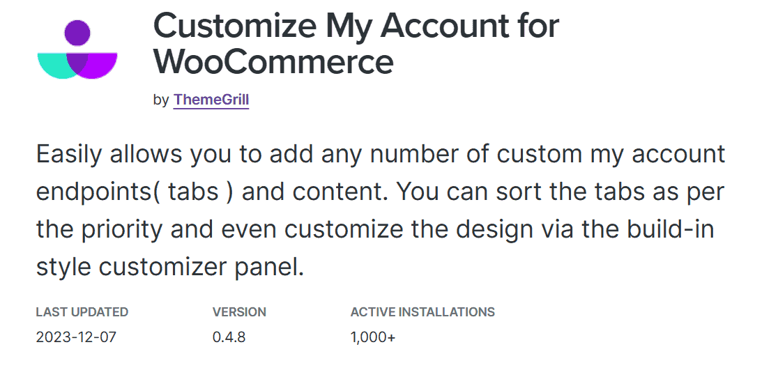 7 Best Customize My Account Page Woocommerce Plugins